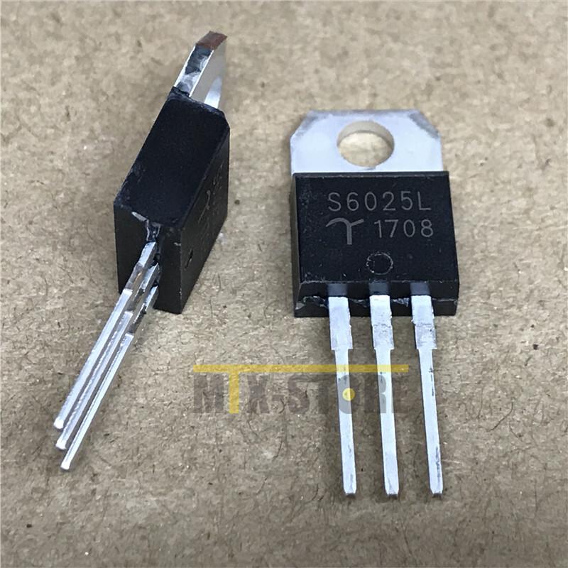 5PCS S6025L TO-220 Thyristor SCR 600V 25A TransistorBest Offer | eBay