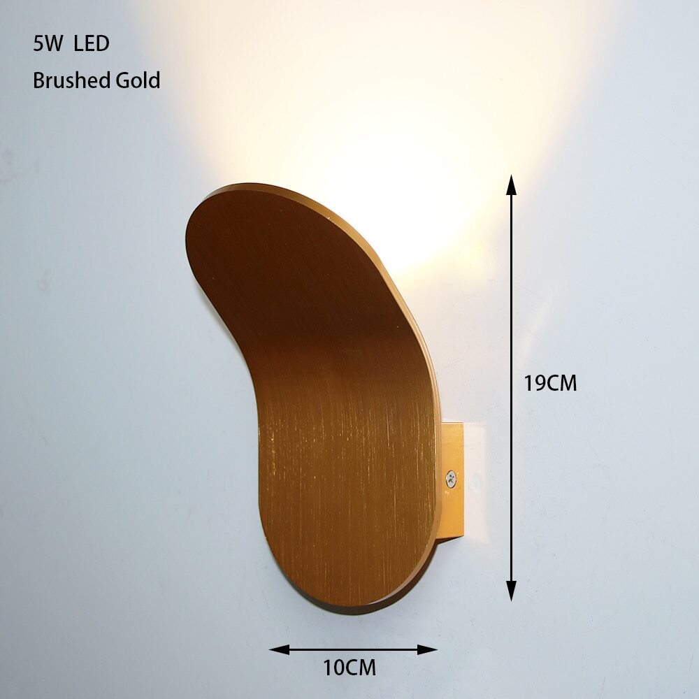 5W 7W LED Wall Lamp Bedroom Lamp Modern Home Lighting Corridor Wall ...
