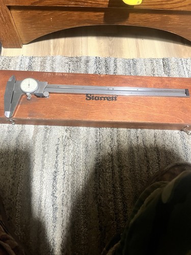 Starrett 120Z-12 Stainless Steel 0-12" Dial Caliper - White 49659566932 ...