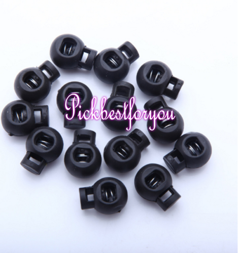 1000pcs Round Ball Cordlock Cord Lock Toggles Stopper Stops #Mu50 QL | eBay