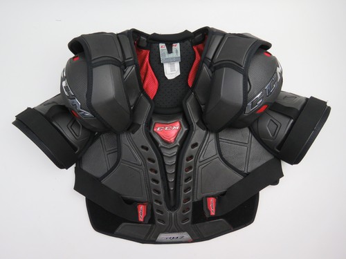 CCM RBZ NHL Pro Stock Hockey Player Shoulder Pads Black Senior Size XL ...