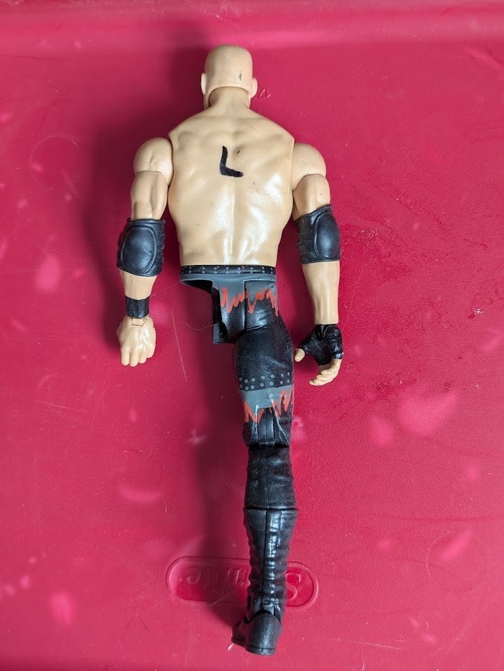 Broken 2010 Mattel WWE Kane Basic Series 8 Wrestling Action Figure WWF ...