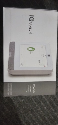 QOLSYS iQ4 iQP4006 Panel 4 ALARM SYSTEM PowerG LTE 2GIG HONEYWELL 345 ...