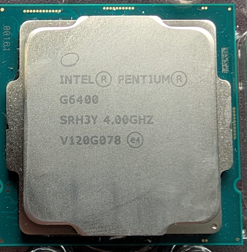 Intel Pentium Gold G6400 (2x 4.00GHz) CPU Sockel 1200 USED Fully ...