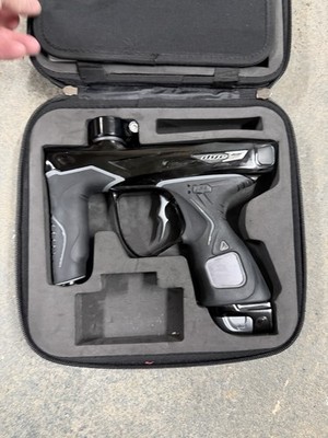Used Dye M3+ Paintball Marker Gun w / Case - Polished Black Plus Low ...