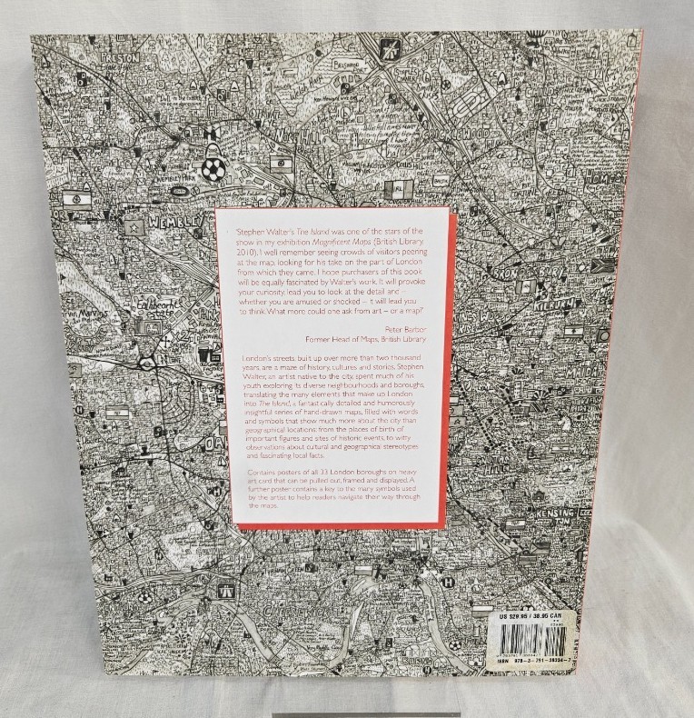 The Island of London Mapped Posters by Stephen Walter Book - CG H27 ...