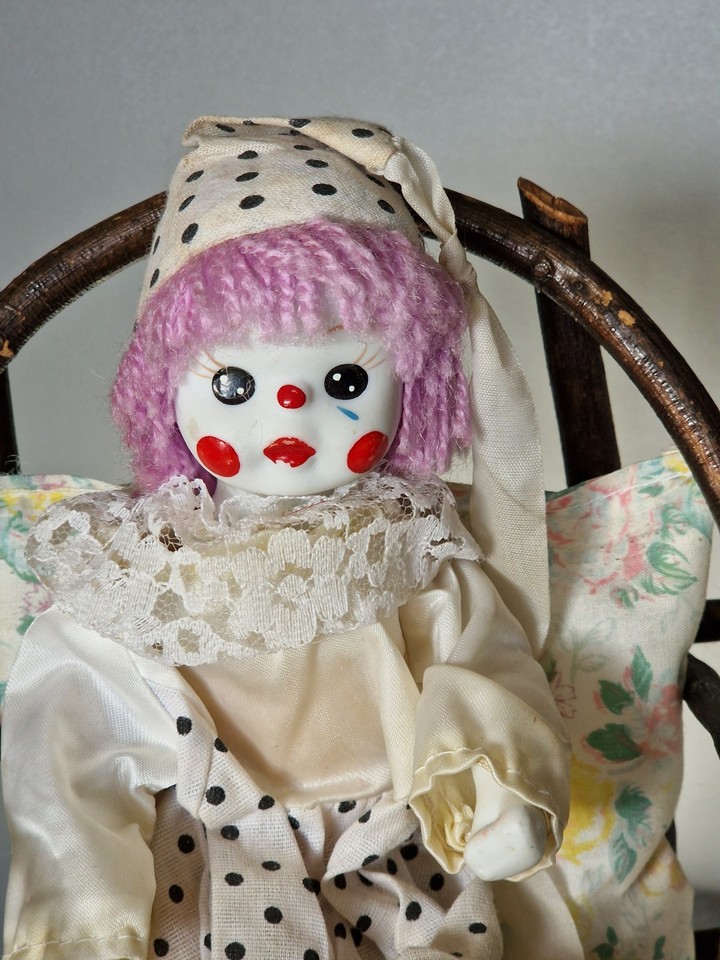 Haunted Doll Elinor, child, OLD soul. positive, clown style doll. Sweet ...