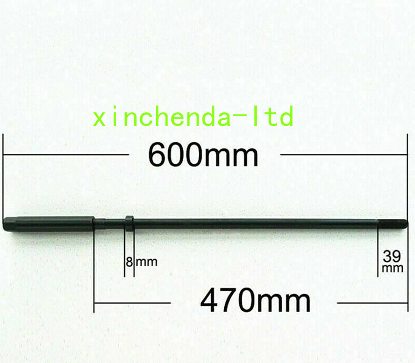 Milling Machine Parts R8 Draw Bar Overall Drawbar M12 7/16 For ...