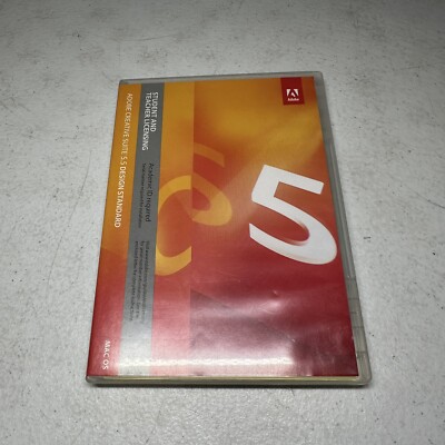 Adobe Creative Suite 5.5 CS5.5 Design Standard For MAC OS Student ...
