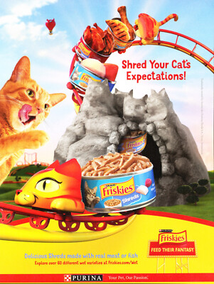 PURINA FRISKIES #36 MAGAZINE promo ad 2019 CAT | eBay