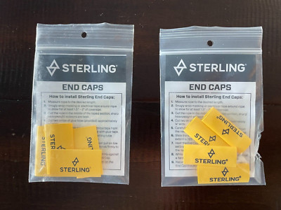 Sterling Rope End Labels - 4 Pack of 5mm - 8mm and 4 Pack of 9mm - 11mm ...