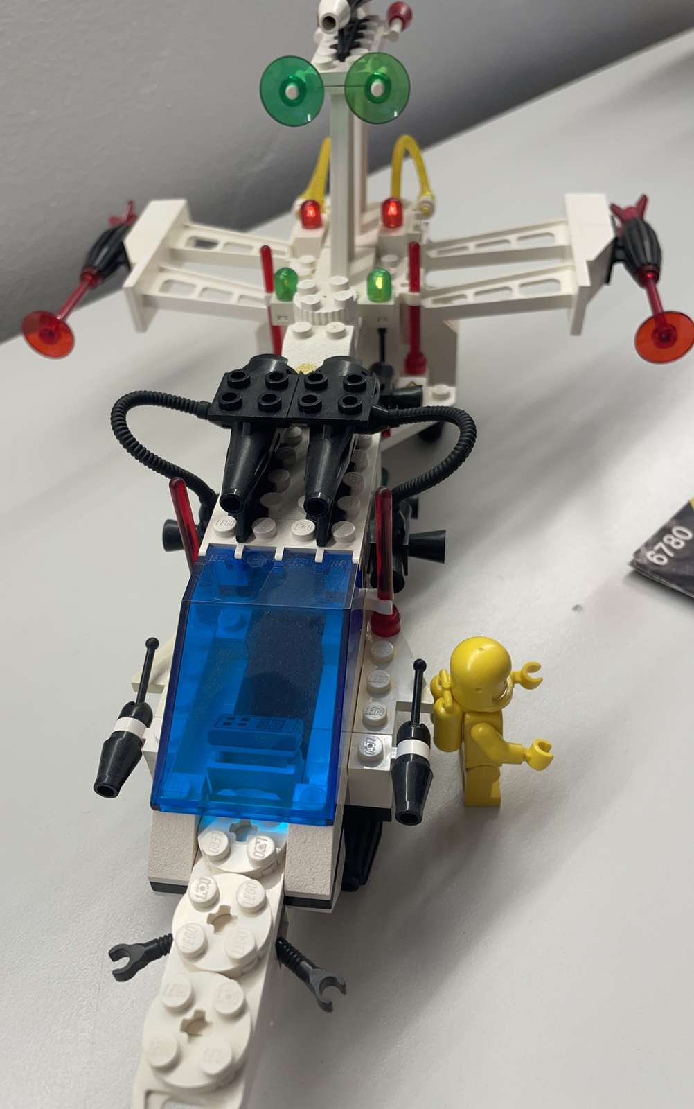 Lego Space Classic 6780 Light And Sound Ci Starship Con Istruzioni | eBay