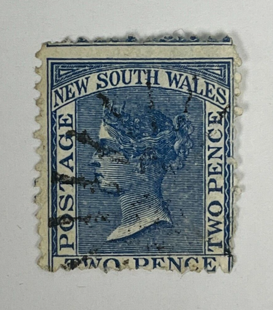 Wales Ii New South Wales 2 Pence Stamp | EBay