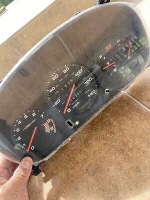 Civic SI / EM1 Cluster Low Miles Reading 62k 96-00 Ek Hatrchback B16a2 ...