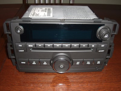 07-11 GM CHEVY SILVERADO SIERRA TAHOE DENALI 6 DISC CD COMBO AMFM RADIO ...