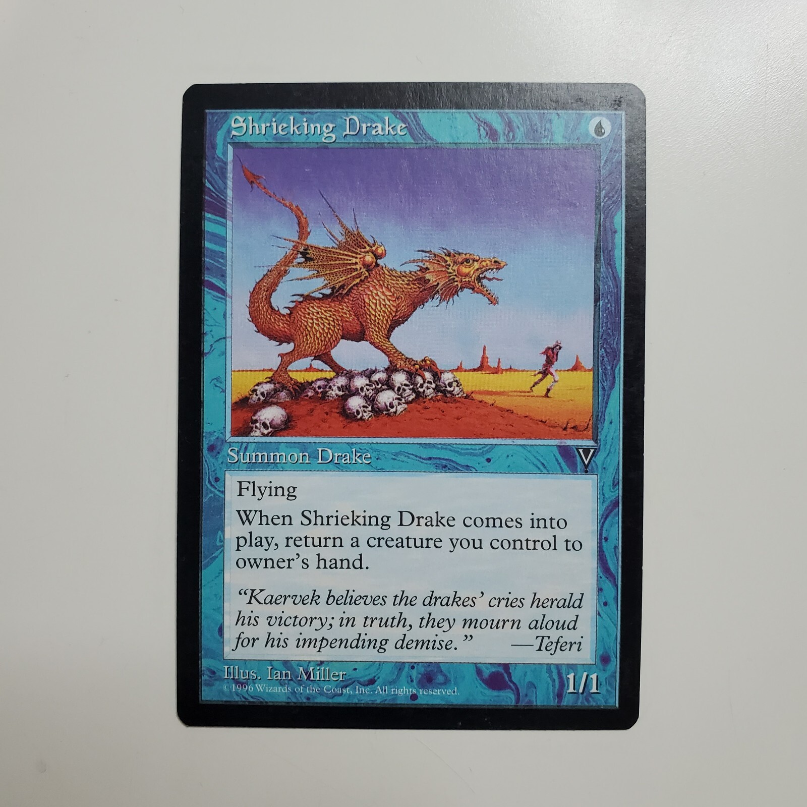 MTG Magic Shrieking Drake Visions LP | eBay