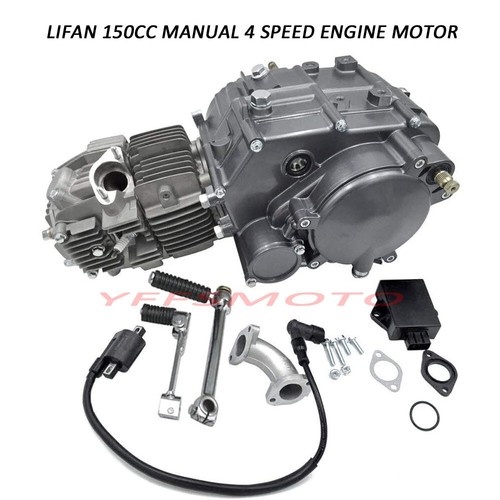 Racing Lifan 150cc Oil-cooled Manual Engine Motor for ATC90 CL70 CRF110 ...