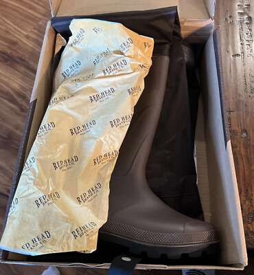 RedHead Brand Co. PVC Hip Waders for Men Brown Non-Insulated Size 7 NEW ...