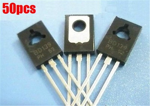 50Pcs BD139 Transistor Npn 1.5A 80V TO126 ly | eBay