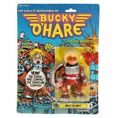 Hasbro Bucky O'Hare - The Toad Wars - Willy Du Witt - MOC | eBay