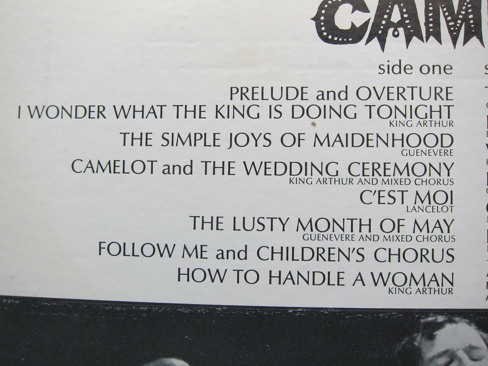 Camelot - Original Soundtrack - Warner Bros 1967 (Gold Label) | eBay