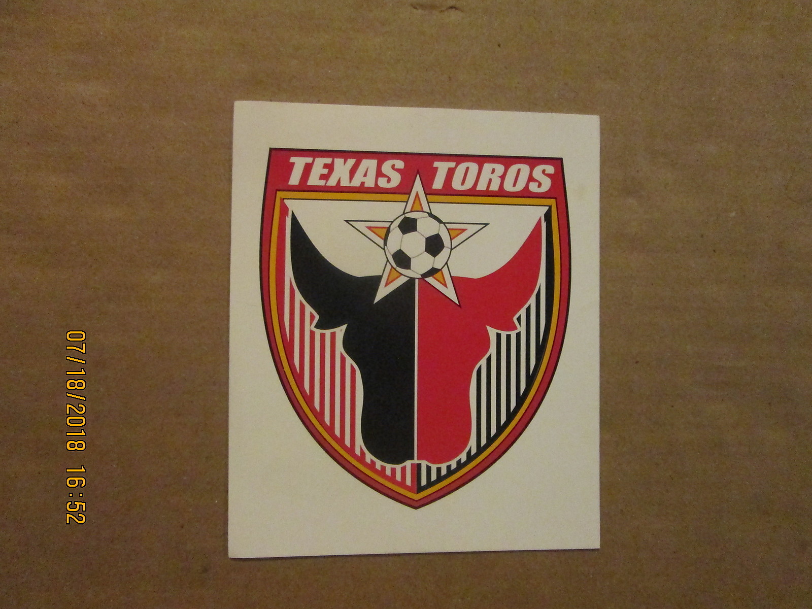 USL Texas Toros Circa 2016 4 Inch Team Logo Soccer Sticker | eBay