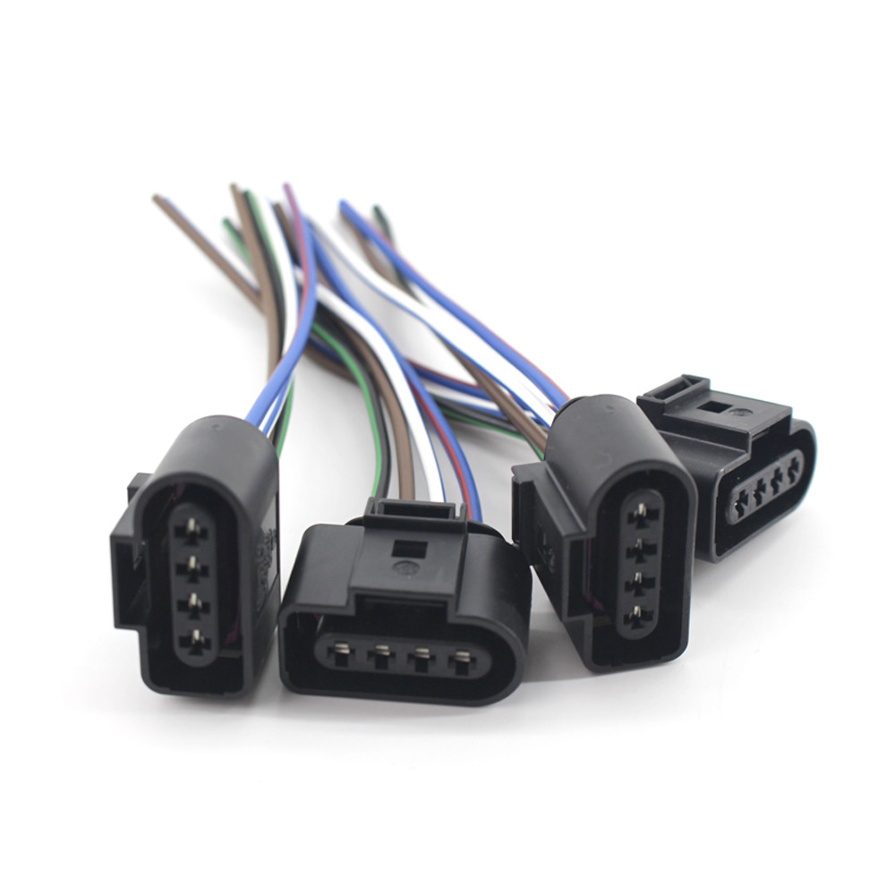4*Ignition Coil Connector Repair Kit Harness Plug Wiring for Audi VW ...
