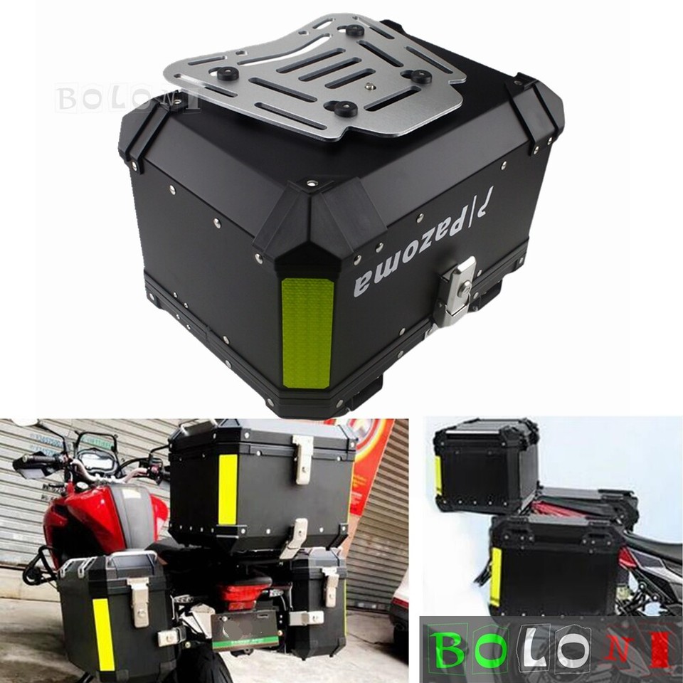 Motorcycle Aluminum Rear Trunk Top Box Case For BMW F800GS F650 R1200GS ...