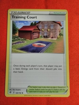 Training Court - Uncommon SWSH02: Rebel Clash 169/192 - Unplayed Mint+ ...