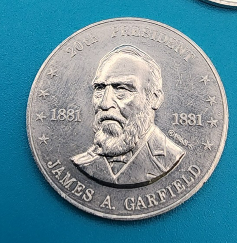 Vintage Shell’s Mr. President Coin Game Tokens Lot of 5 Franklin Mint ...