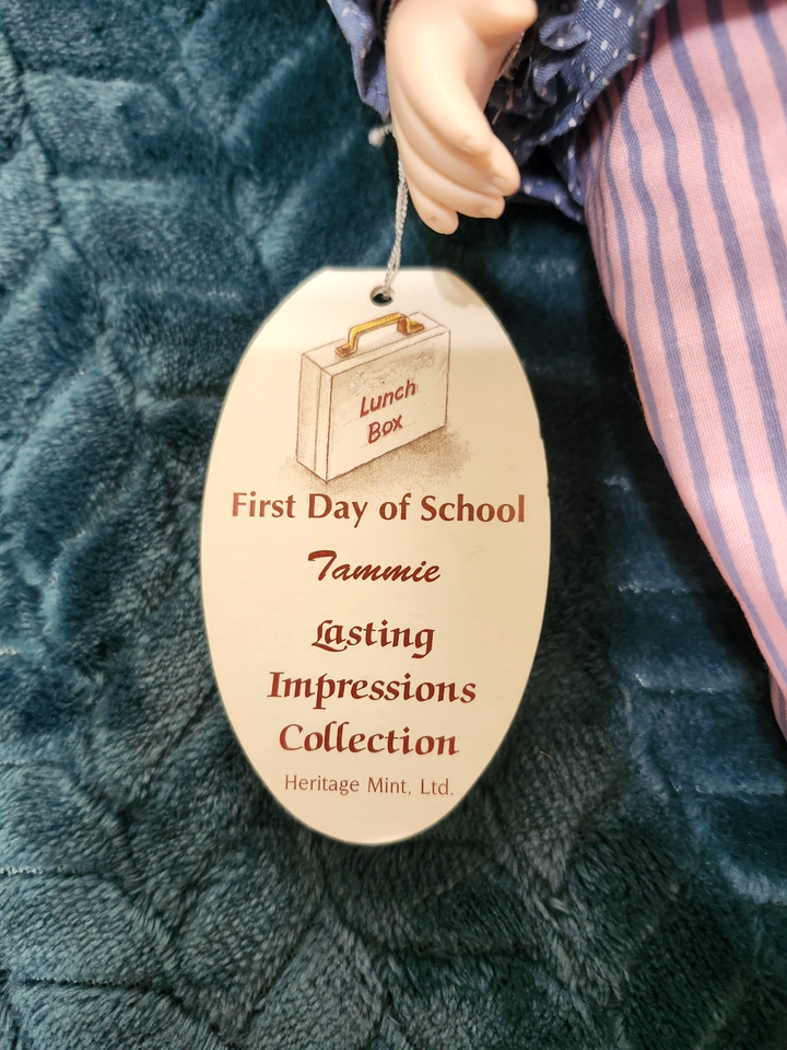 Vintage Heritage Mint 14" Procelain Doll "Tammie" in Box 1993 | eBay