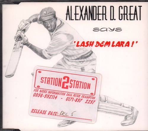 Alexander D. Great Lash Dem Lara CD UK Lion Valley 1994 single has ...