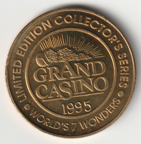 1995 Grand Casino 7 Wonders of The World the Great Wall of China LE ...