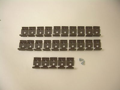 1961 1962 1963 1964 Impala Windshield Rear Window Trim Clips 2DRHT | eBay