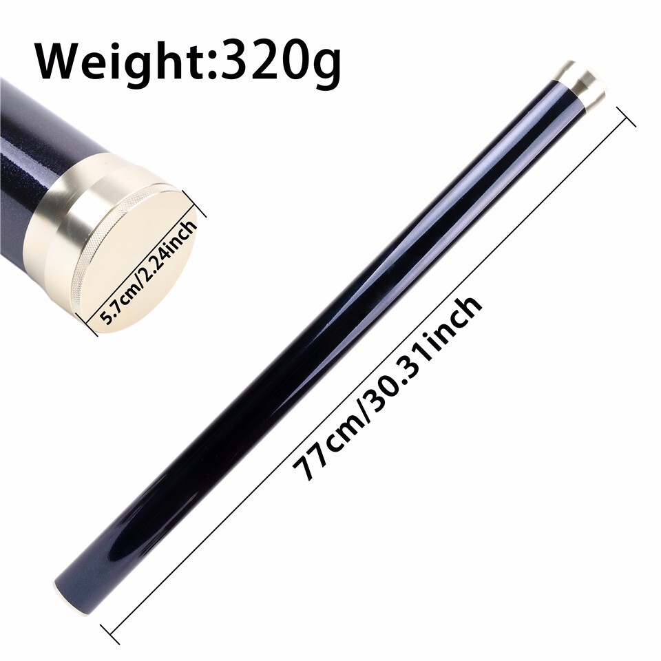 Maxcatch Fly Fishing Rod Tube Cordura/Carbon Fiber Rod Tube For 9/10FT ...
