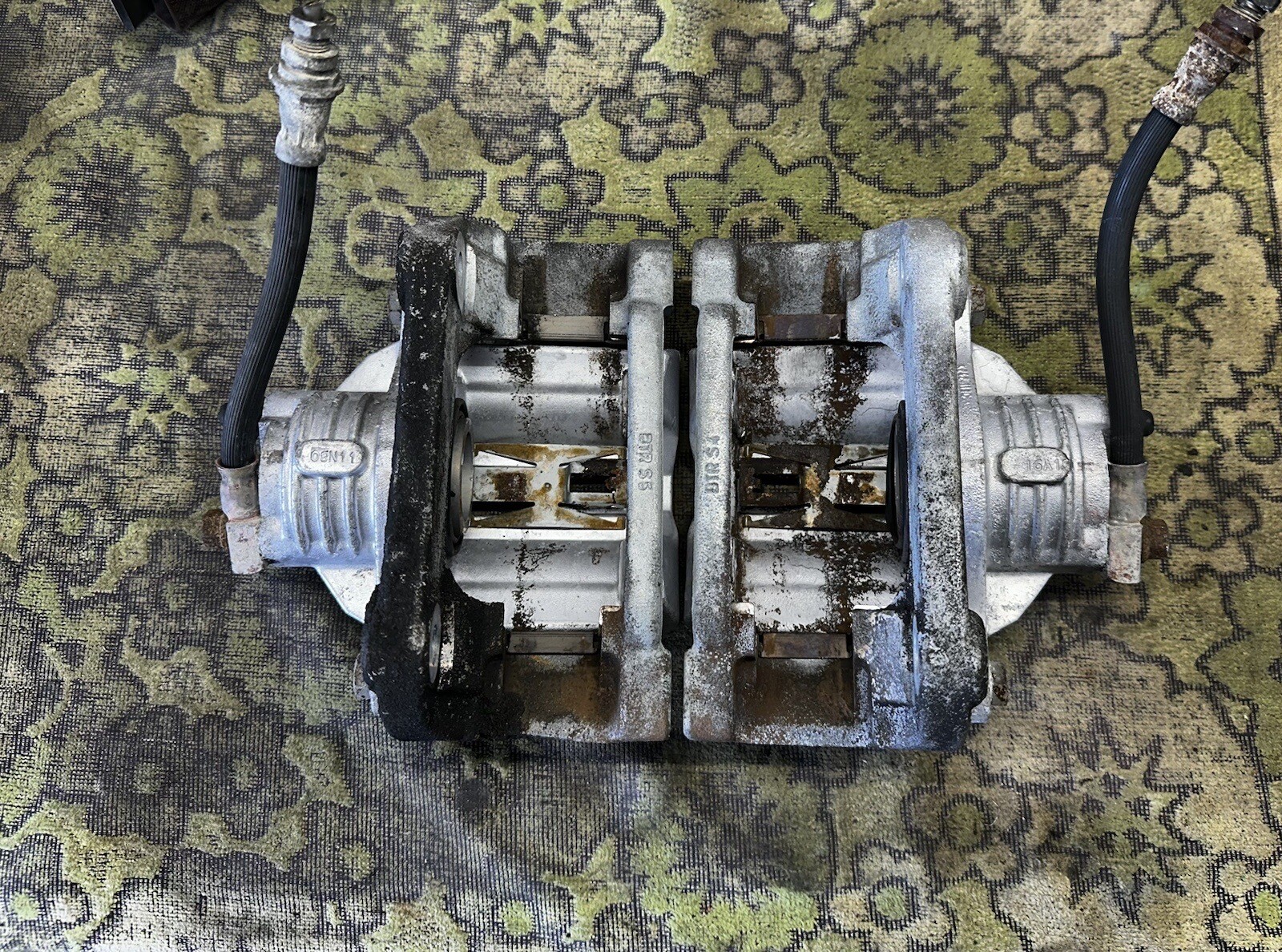 98-02 Camaro Z28 SS Firebird Trans Am WS6 Rear Disc Brake Calipers Set ...