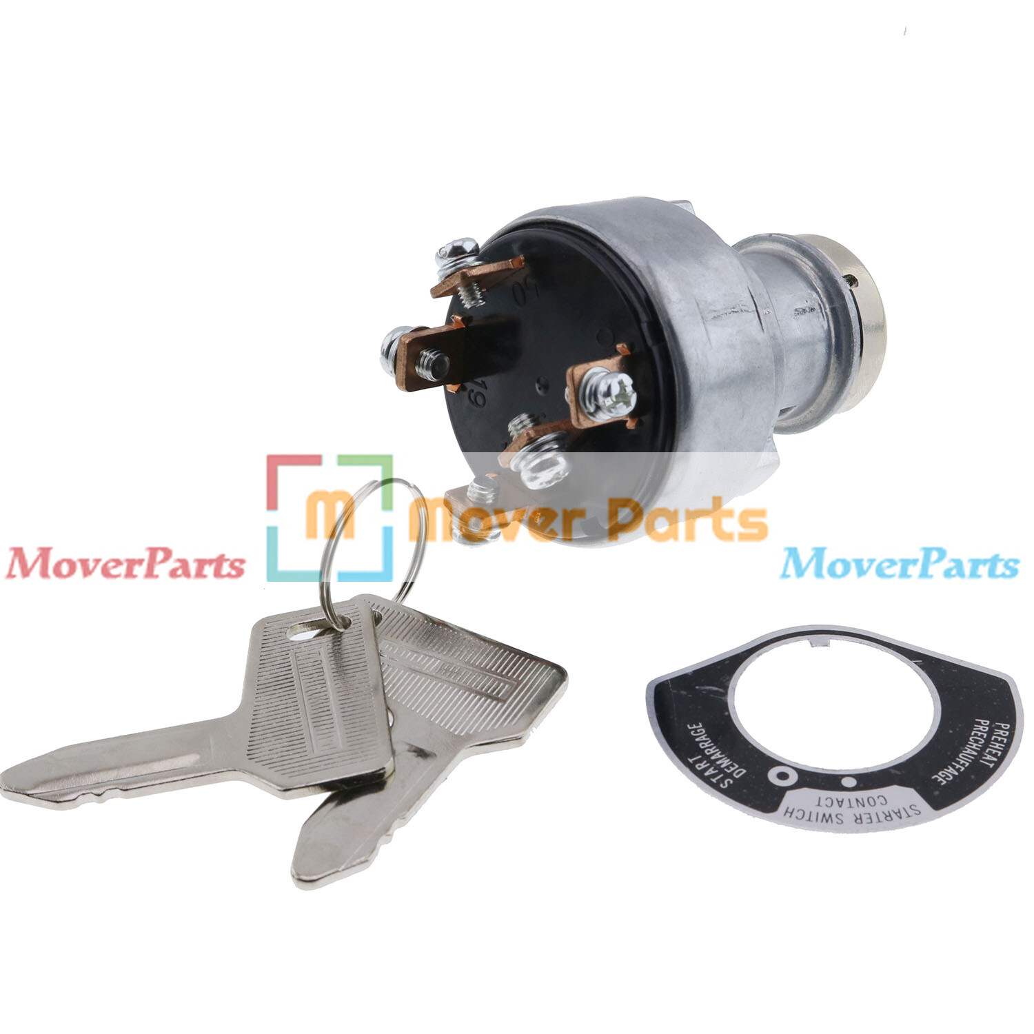 Ignition Switch W/301 Keys For Yanmar 3TNV76 3TNV76-NBK 3TNE74 3TNE74 ...