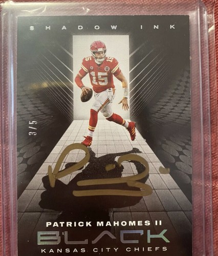 Patrick Mahomes Kansas City Chiefs Team Signed Football COA.Mahomes ...