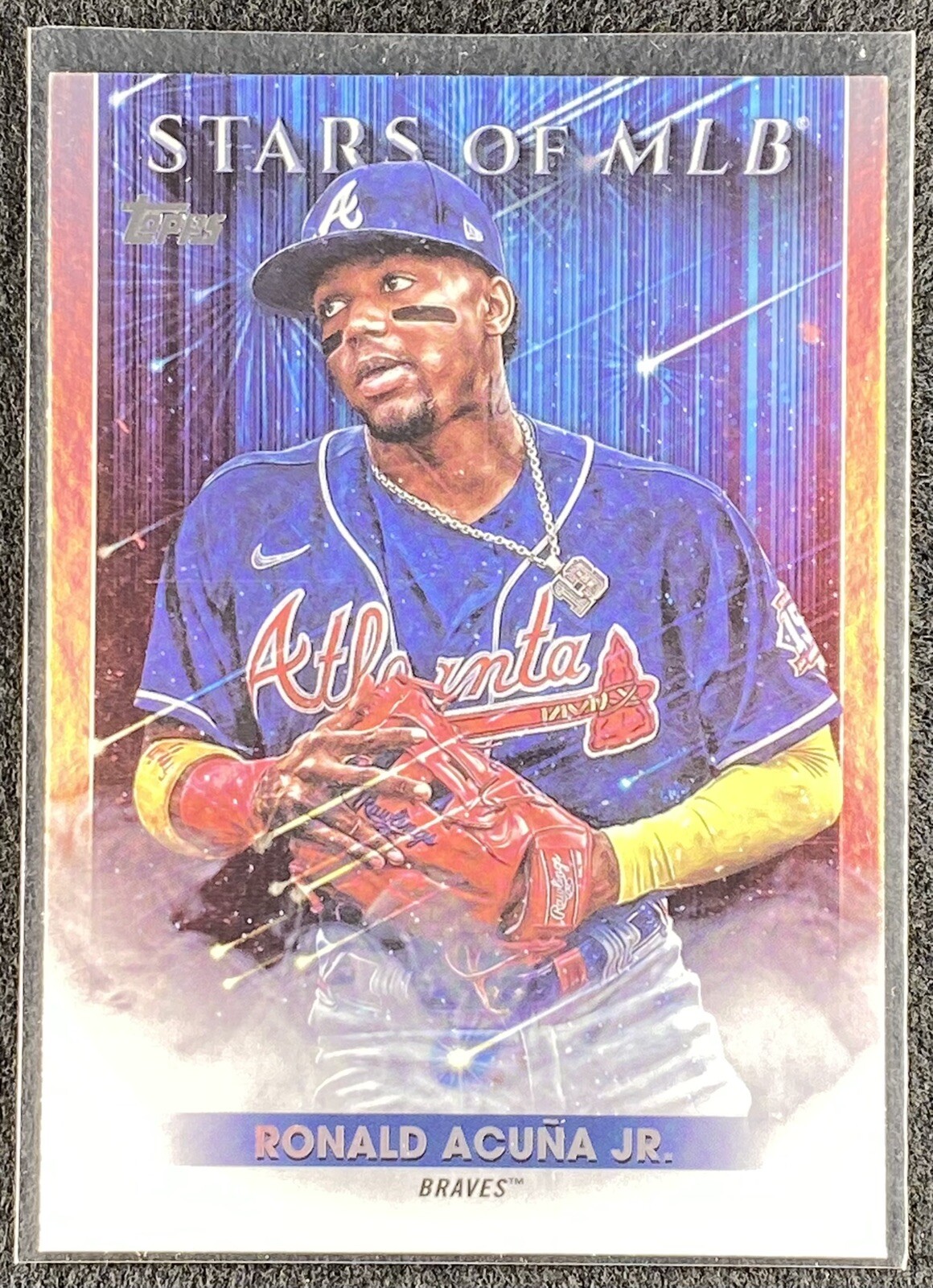 2022 Topps Series 1 RONALD ACUNA JR. Stars of MLB #SMLB-2 Atlanta ...