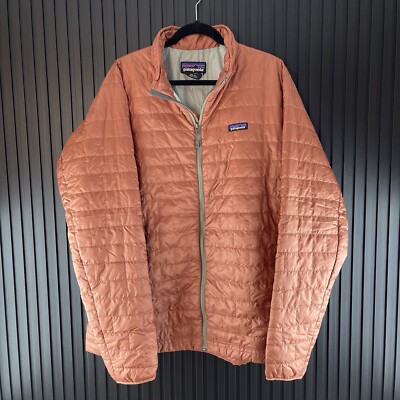 Patagonia Nano Puff Mens Size XXL Burnished Red Insulated Jacket | eBay