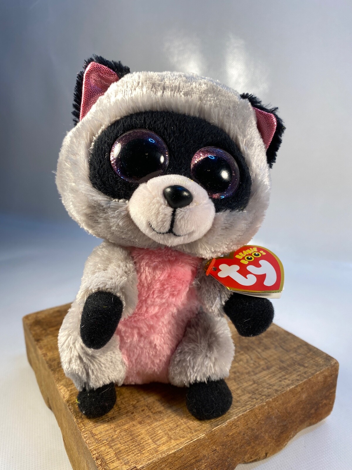 Raccoon Plush Ty Beanie Boos Plush Rocco Stuffed Animal Baby 2015 | eBay