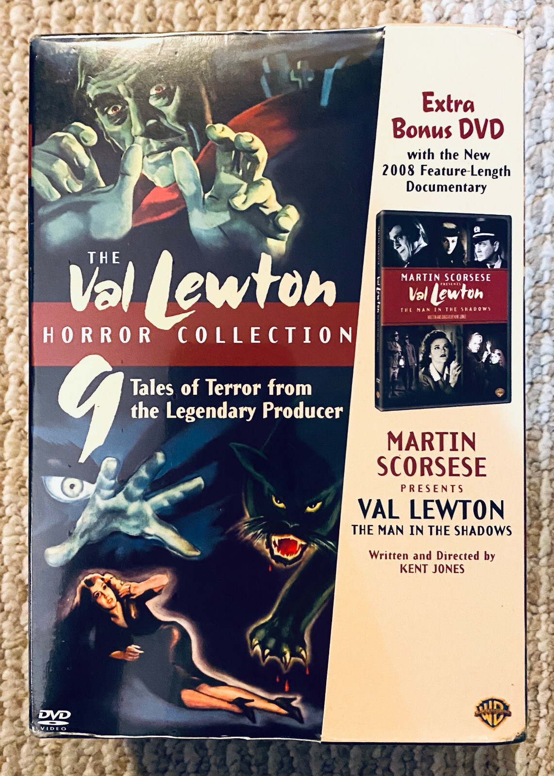 NEW-The Val Lewton Horror Collection DVD Box Set+ Martin Scorsese Doc ...