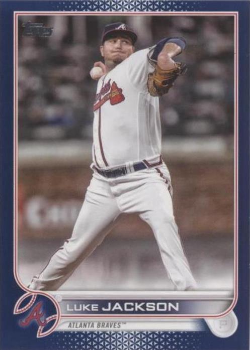 2022 Topps Update Series - Luke Jackson #US170 Royal Blue for sale ...