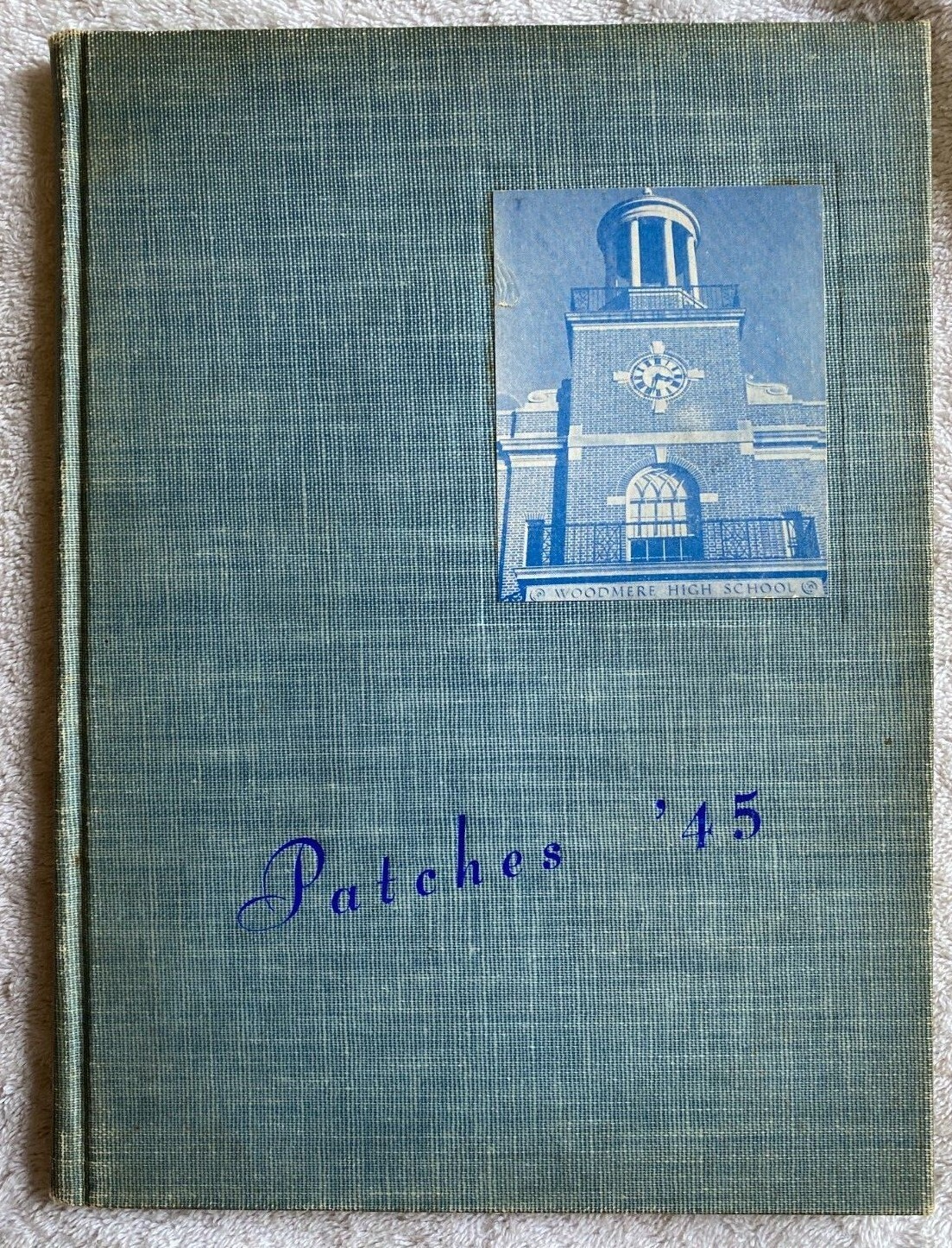 Woodmere High School 1945 yearbook Patches Hewlett Long Island New York ...