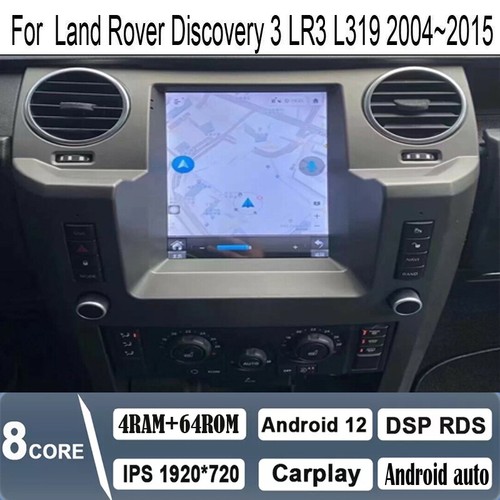 Car Android Gps Navigation Wifi 10.4" For Land Rover Discovery 3 Lr3 ...