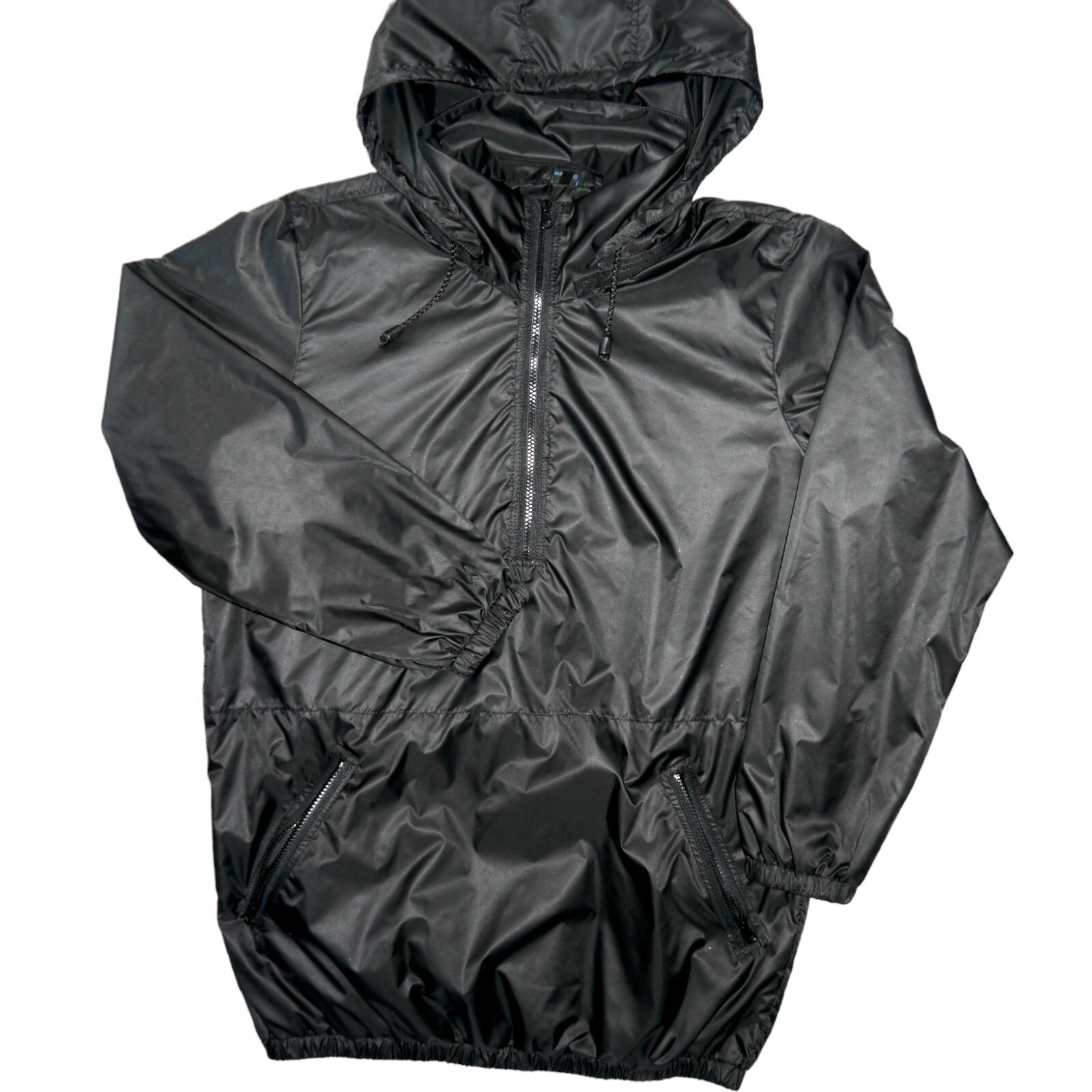 Shiny nylon PVC shiny nylon rain jacket KT jacket XS-5XL NO LINING ...