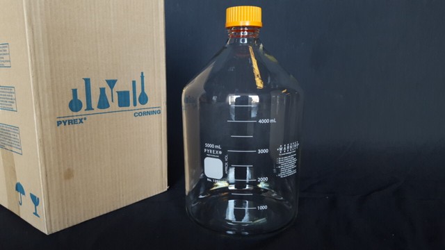 PYREX 1395-5L Storage Bottle - Clear for sale online | eBay