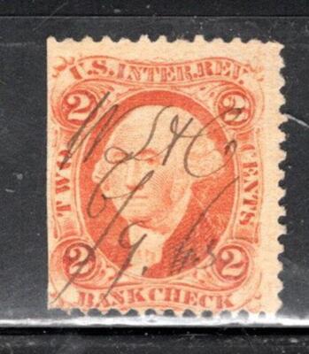 U.S. BANK CHECK STAMPS INTER. REVENUE BOB PEN CANCEL USED LOT 1653AS | eBay