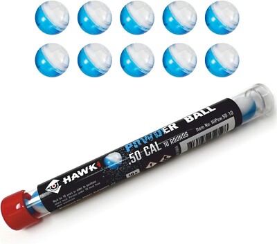 Hawki Paintball Training Powder Balls .50 Caliber 10 rounds | eBay