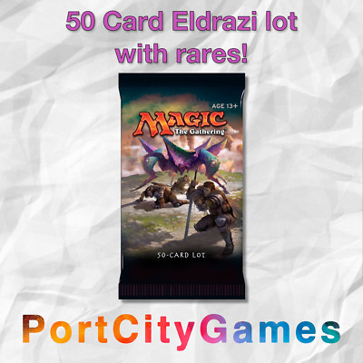 50 Card Eldrazi/Devoid lot Magic MTG w/ Rares + FREE bonuses & Booster ...
